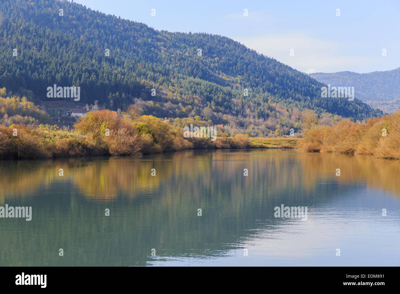 lika river croatia landscape fall water Stock Photo - Alamy