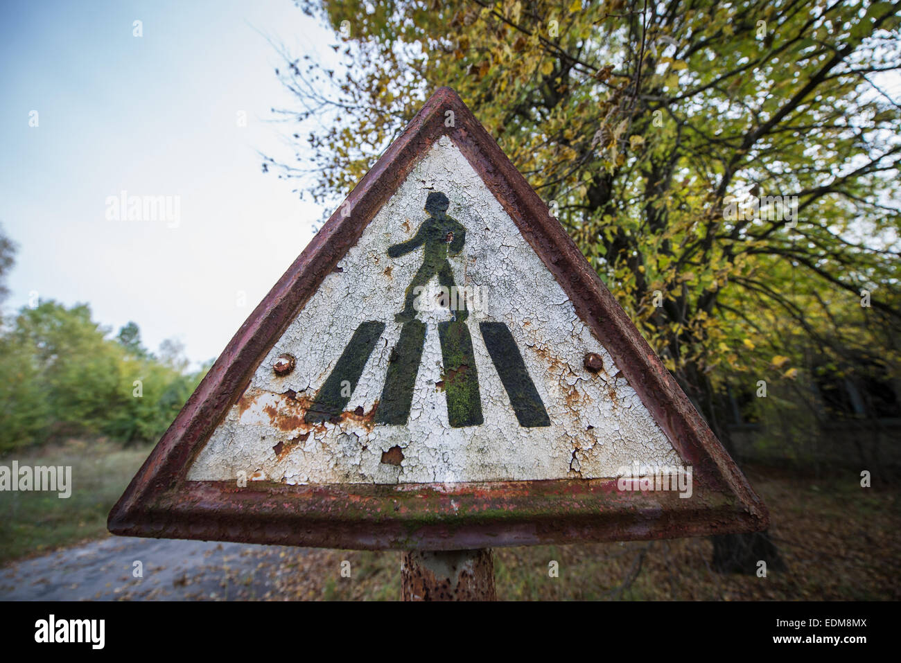 Road chernobyl road sign hi-res stock photography and images - Alamy