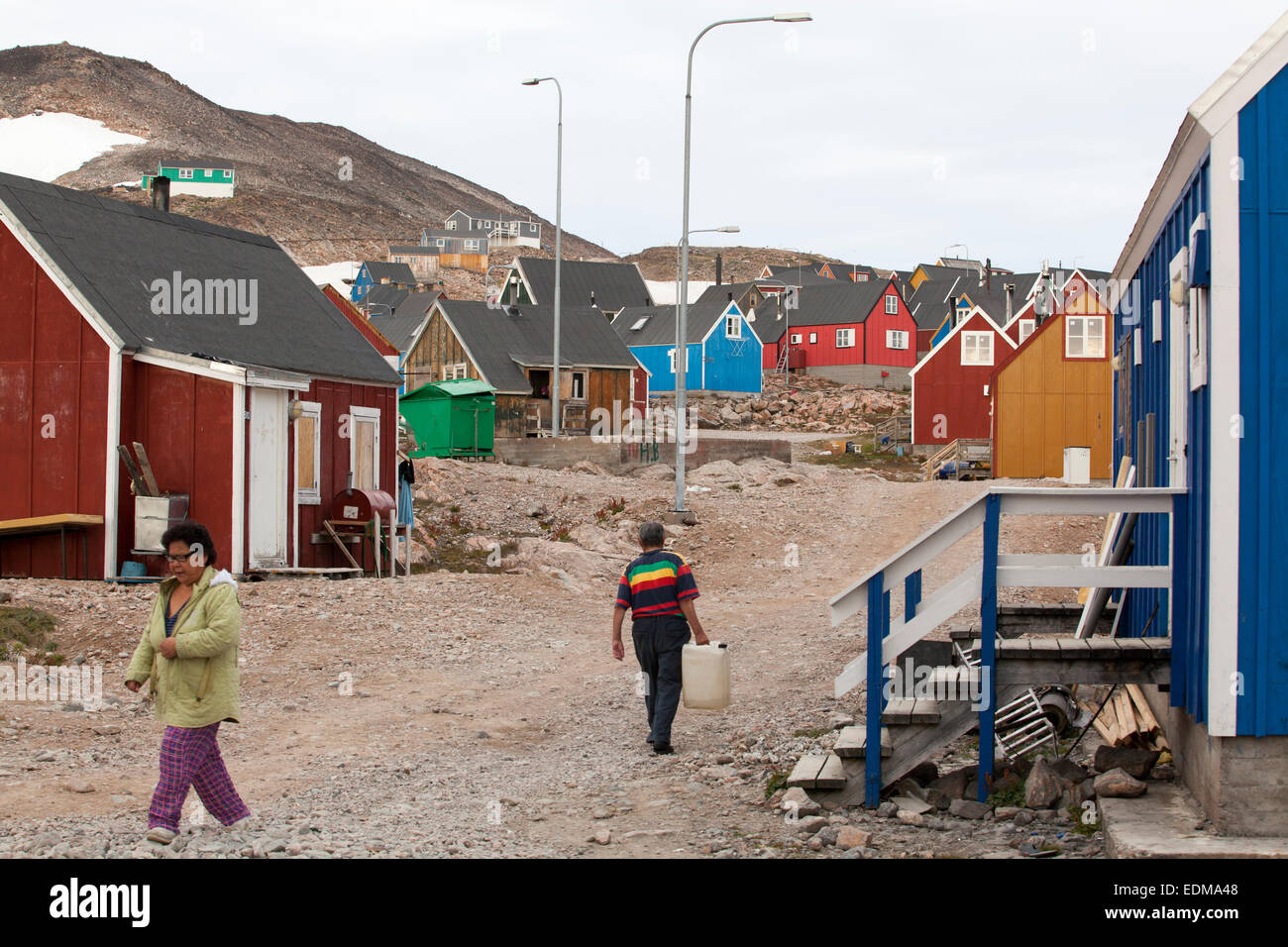 Greenland people inuit hi-res stock photography and images - Alamy