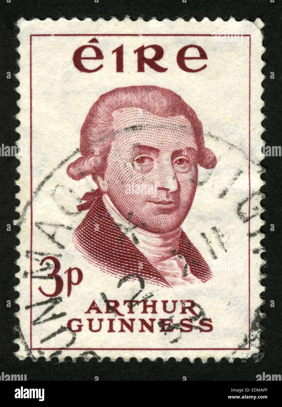 Arthur guinness stamp hi-res stock photography and images - Alamy
