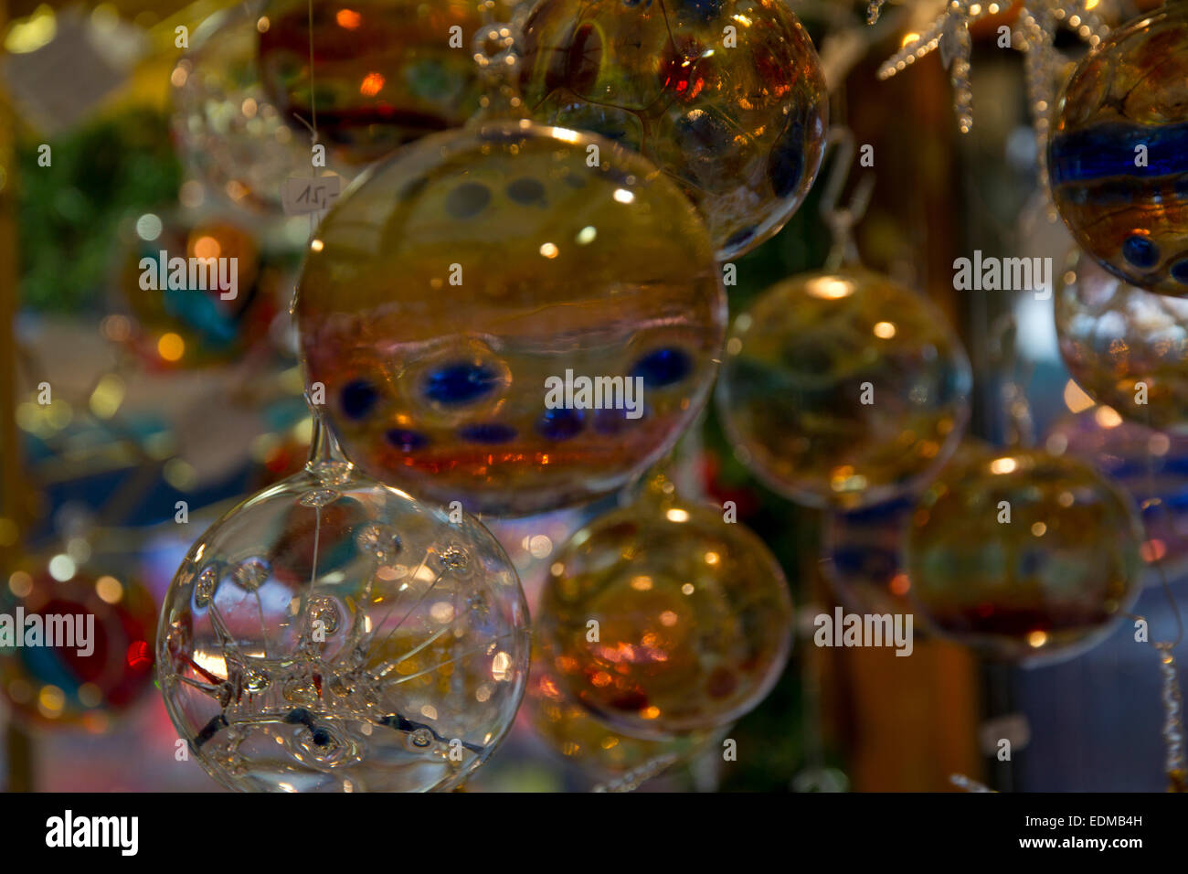 Passau's colorful Christmas Market takes place on the square in front ...