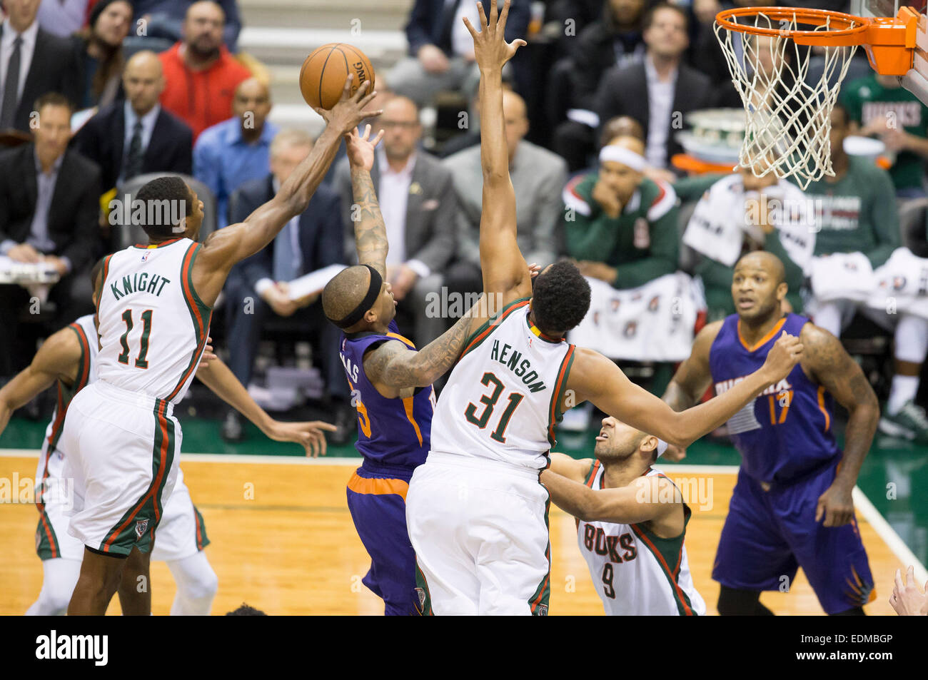 Milwaukee bucks brandon knight hi-res stock photography and images - Alamy