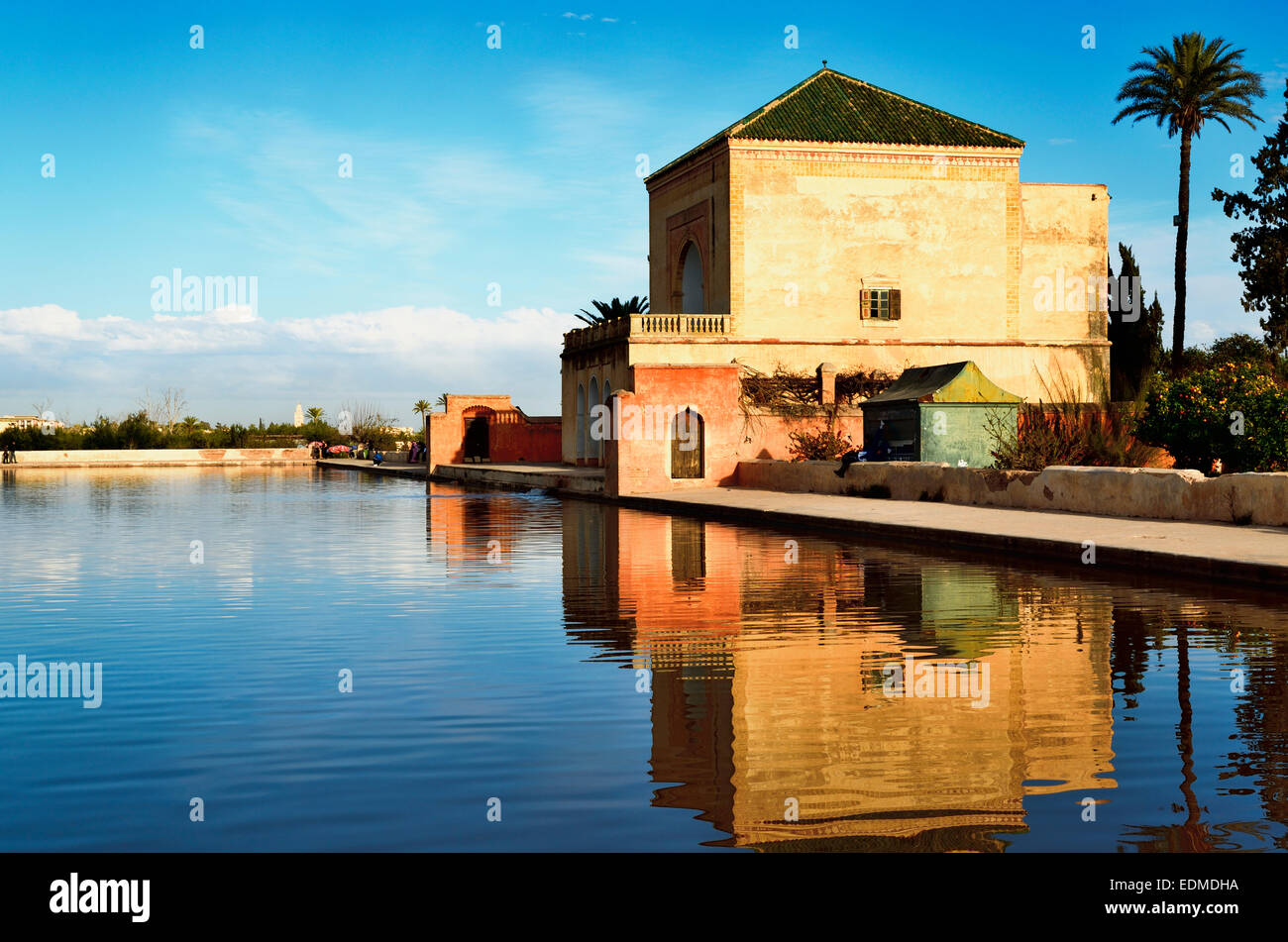 Menara Gardens in Marrakech Stock Photo - Alamy