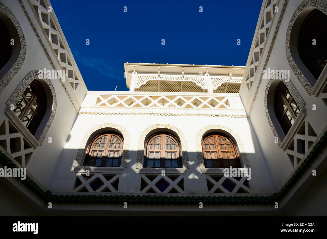 Courtyard traditional moroccan riad house hi-res stock photography and ...