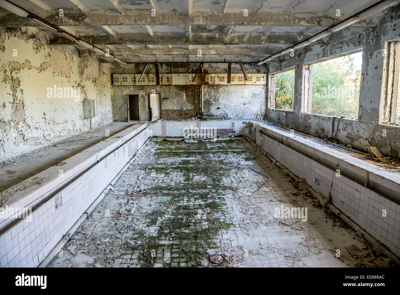 Abandoned Ruined Swimming Pool High Resolution Stock Photography and ...