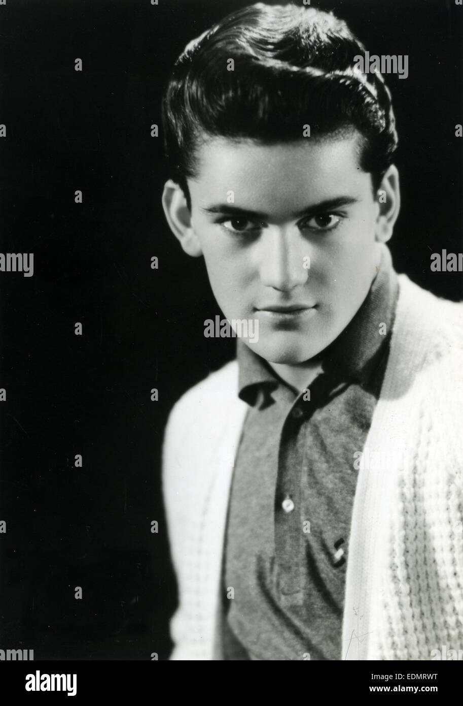 FRANK GARI Promotional photo of US pop singer about 1962 Stock Photo ...
