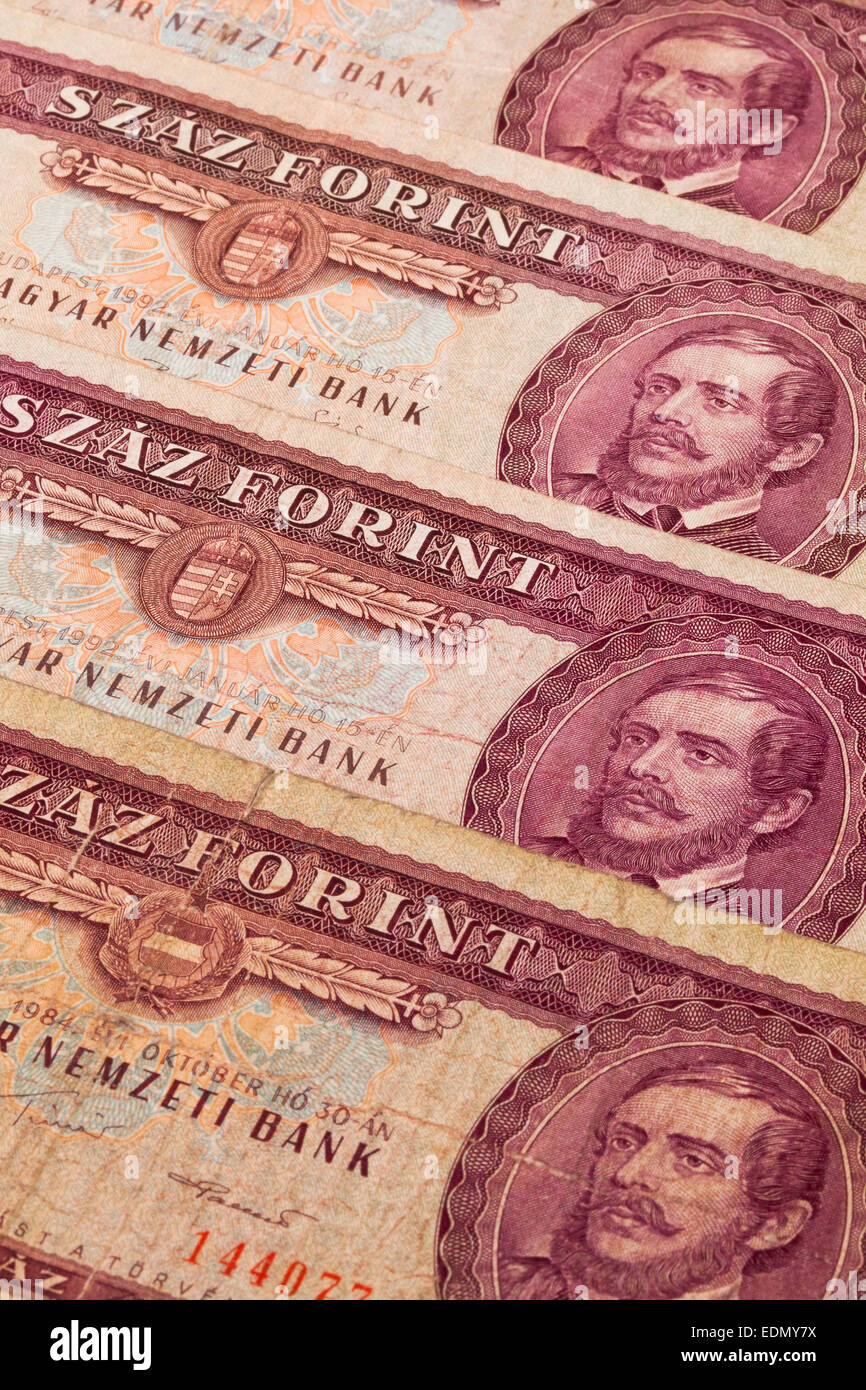 Hungarian banknotes hi-res stock photography and images - Alamy