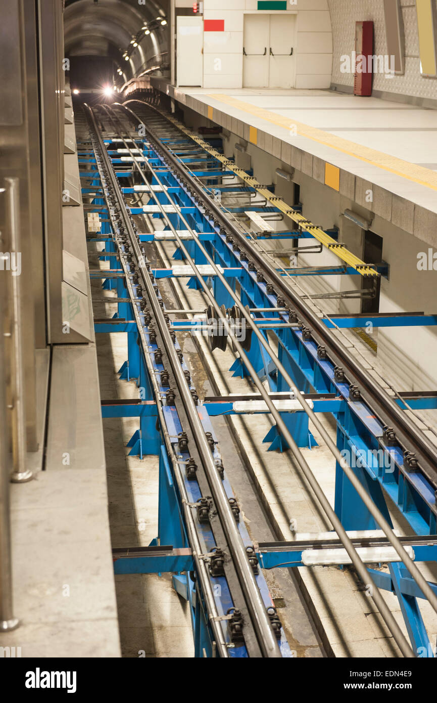 Railway underground transportation hi-res stock photography and images ...