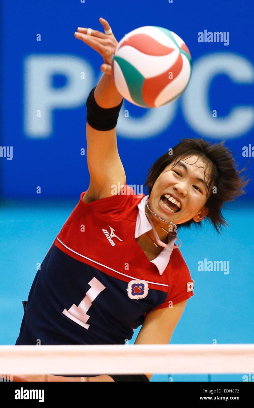 Tokyo Metropolitan Gymnasium, Tokyo, Japan. 7th Jan, 2015. Sarina Koga ...