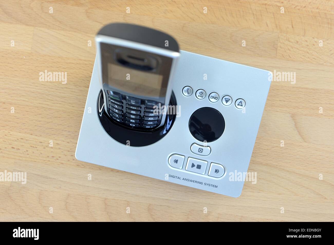 A close up shot of a digital telephone Stock Photo - Alamy