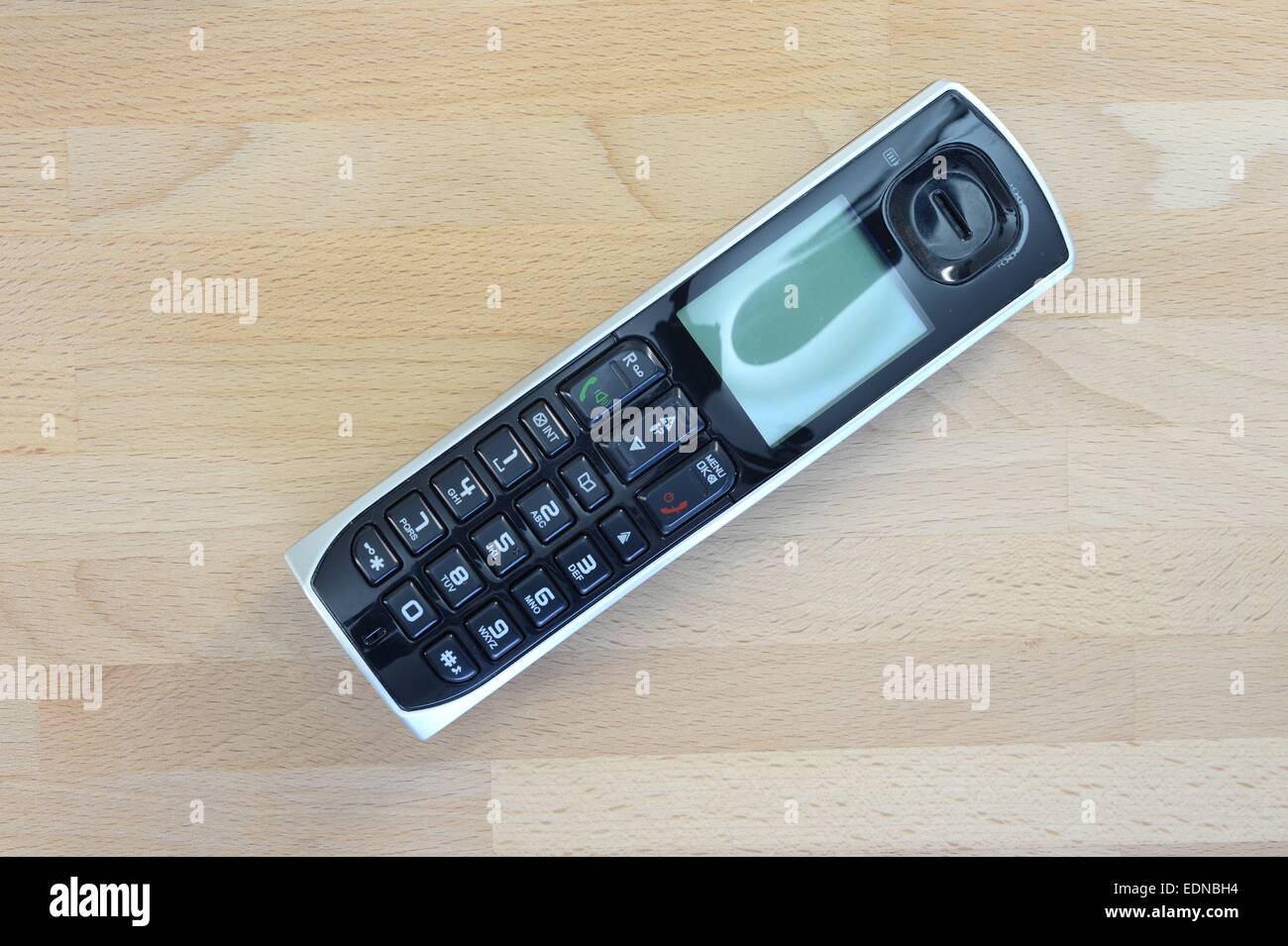 A close up shot of a digital telephone Stock Photo - Alamy