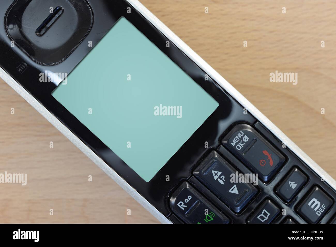 A close up shot of a digital telephone Stock Photo - Alamy