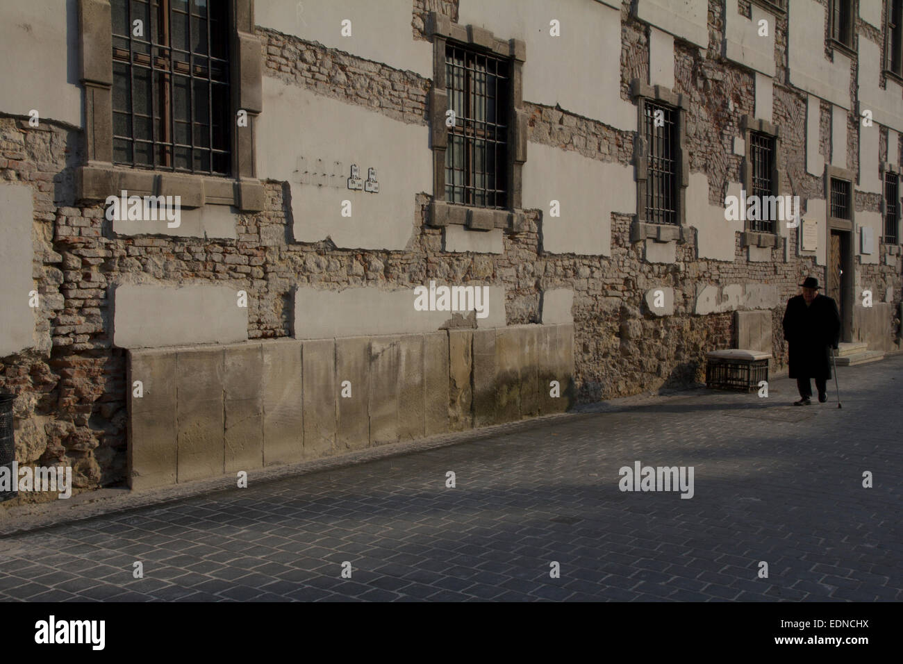 Buda's Castle Hill features medieval buildings, Budapest, Hungary ...