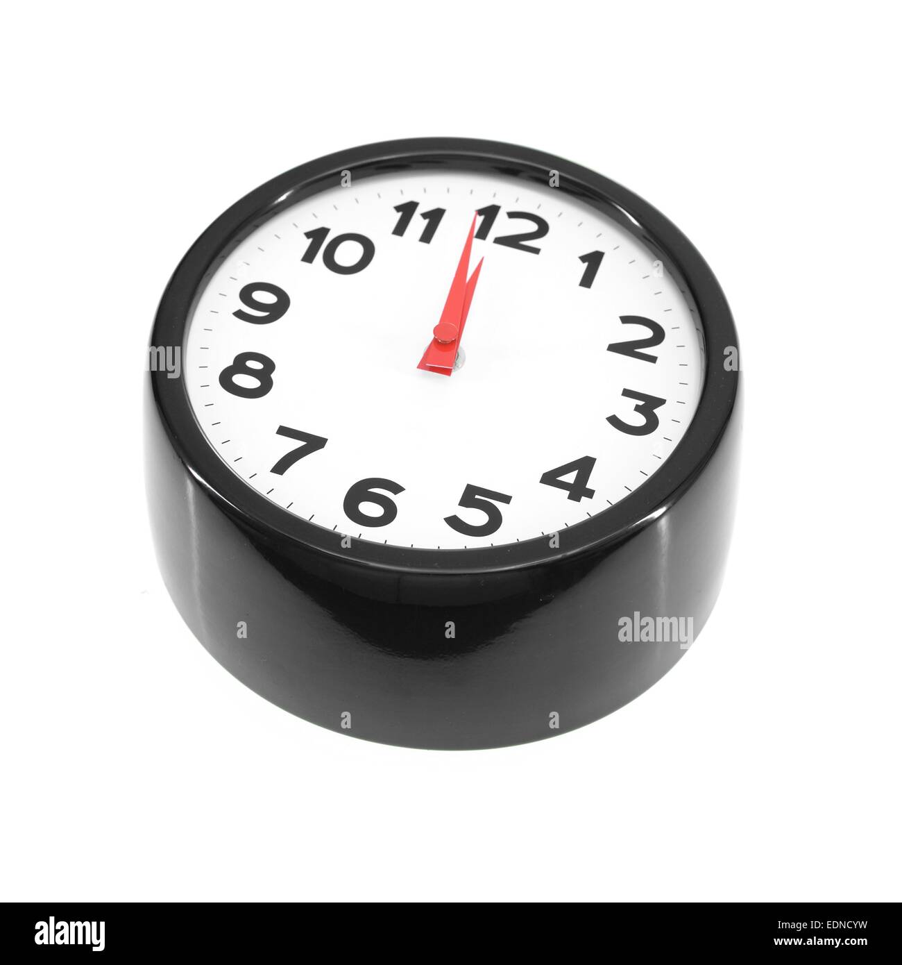 A close up shot of an analogue clock Stock Photo - Alamy