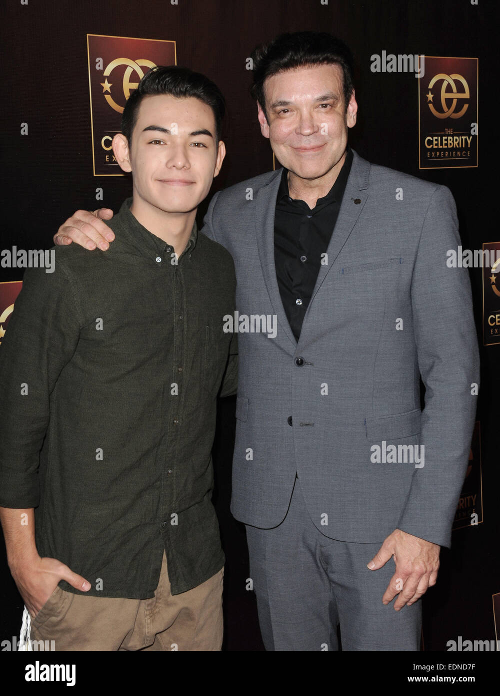 Los Angeles, California, USA. 7th Jan, 2015. Ryan Potter, George ...
