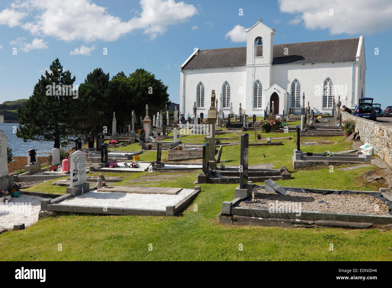 St Columba's Church, Massmount, Fanad, County Donegal, Ireland Stock ...