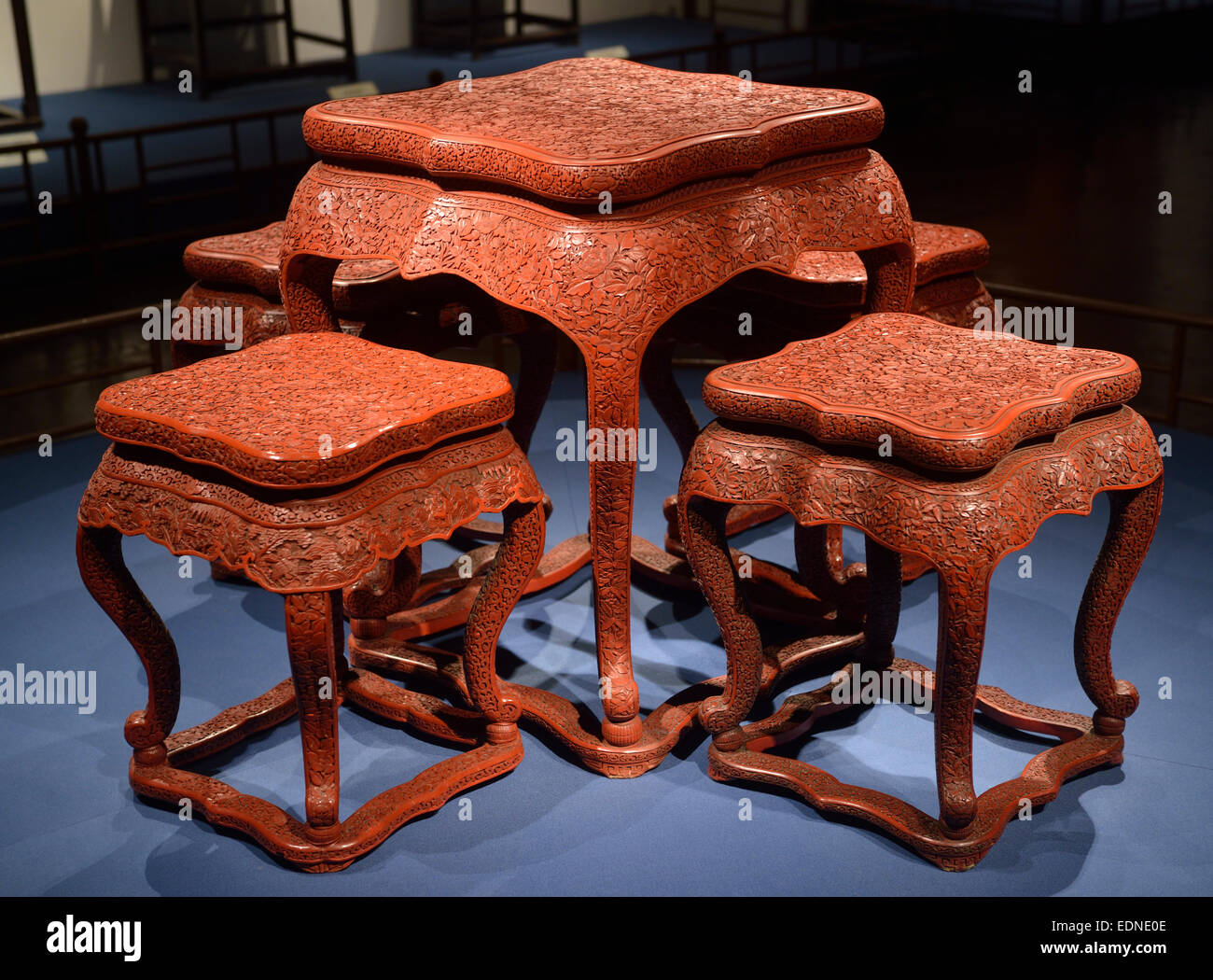 Red lacquer hi-res stock photography and images - Alamy