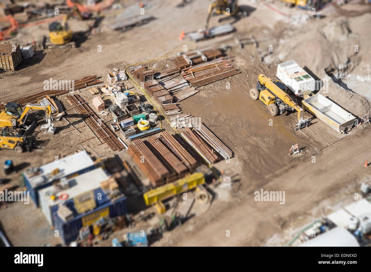Construction site aerial hi-res stock photography and images - Alamy