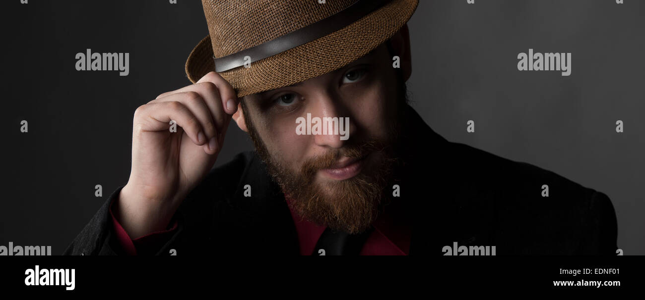 Doffing hat hi-res stock photography and images - Alamy