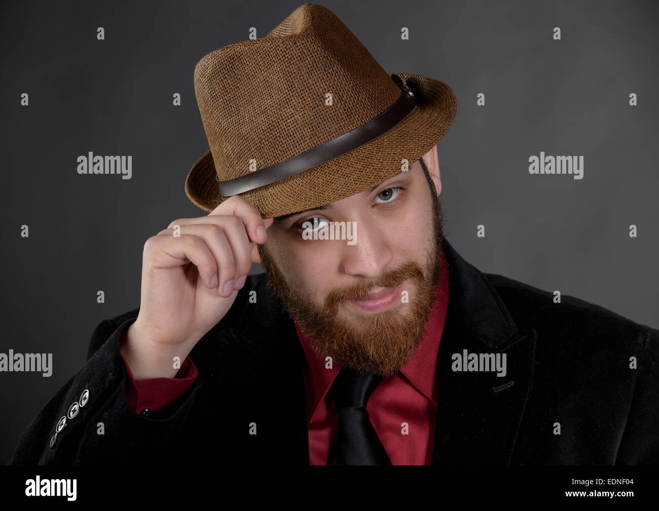 Man doff hat hi-res stock photography and images - Alamy