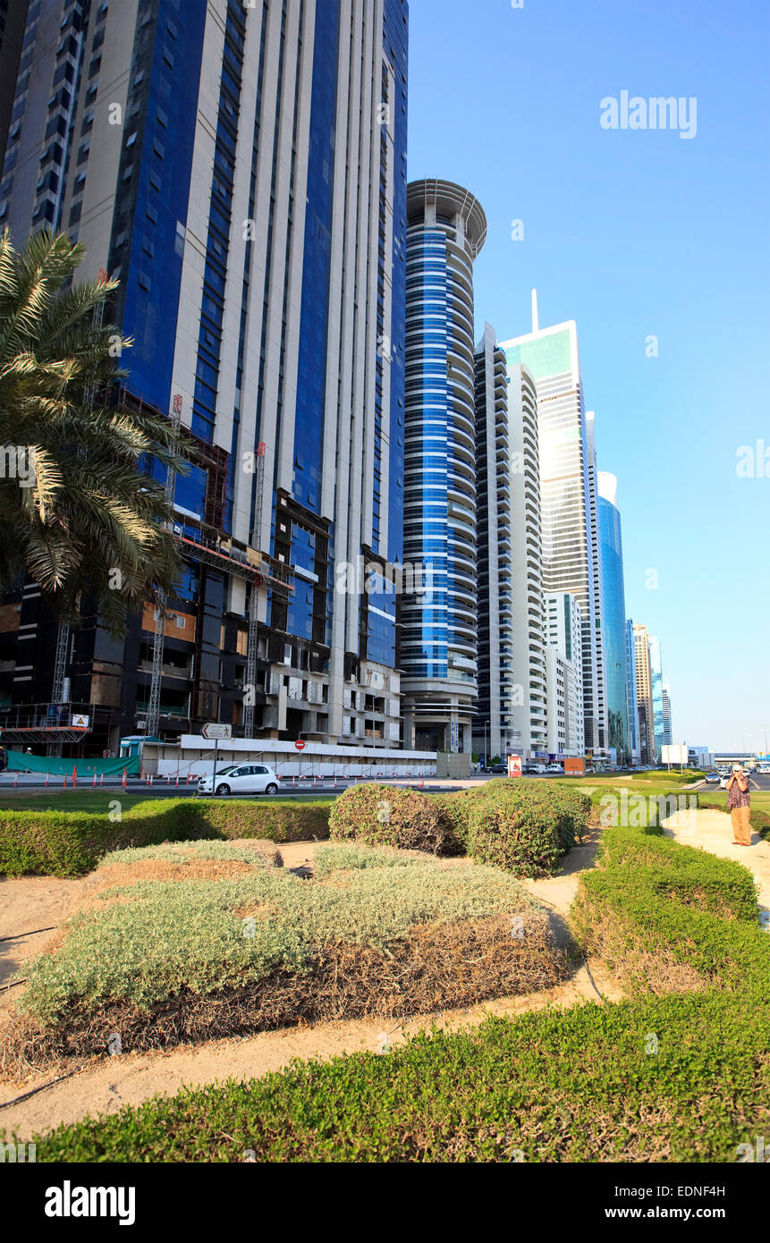 Urban landscape. Modern Dubai Stock Photo - Alamy