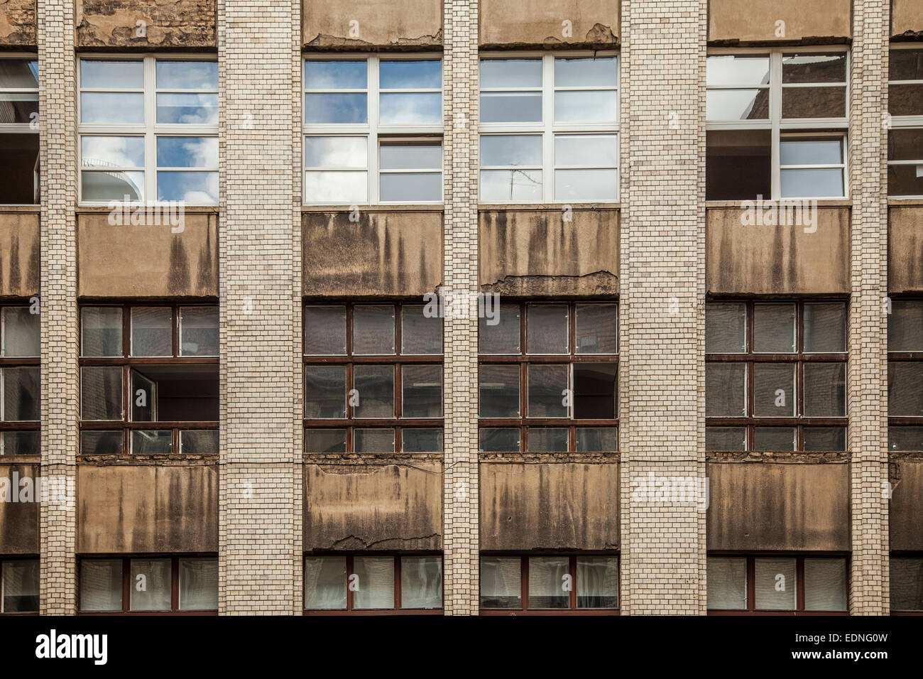 run down window front Stock Photo - Alamy