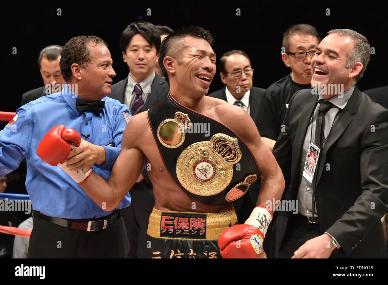 Tokyo, Japan. 31st Dec, 2014. Takashi Uchiyama (JPN) Boxing : Takashi ...