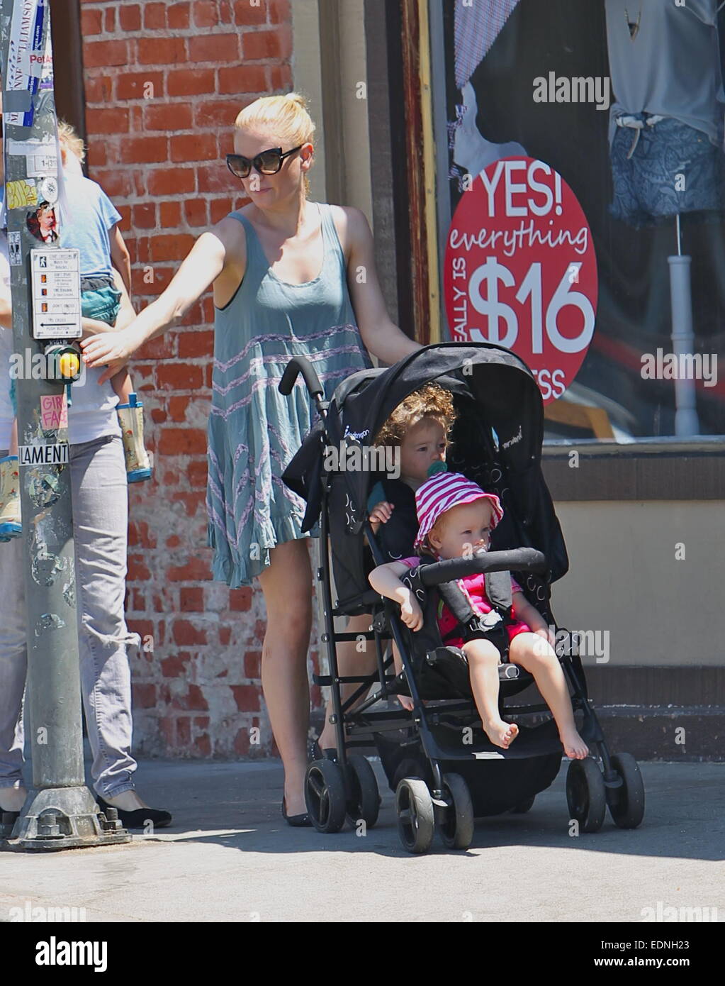 Anna Paquin strolls through Abbot Kinney with her children Featuring ...