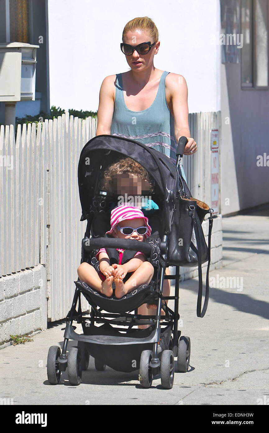 Anna Paquin strolls through Abbot Kinney with her children Featuring ...