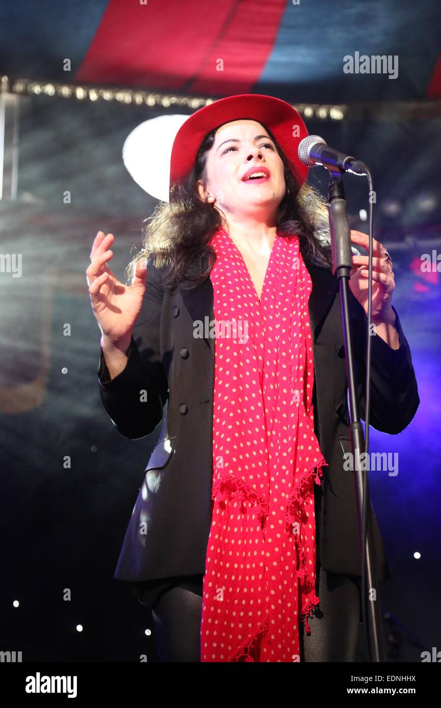 Sydney, Australia. 7th January, 2015. Camille O’ Sullivan performs her ...
