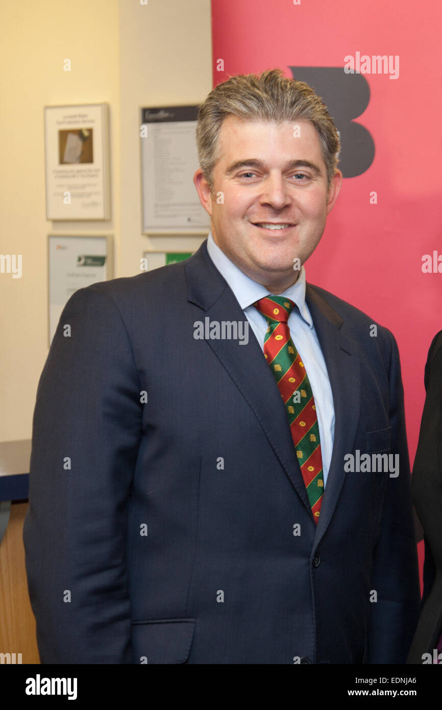 Brandon Lewis MP Stock Photo - Alamy