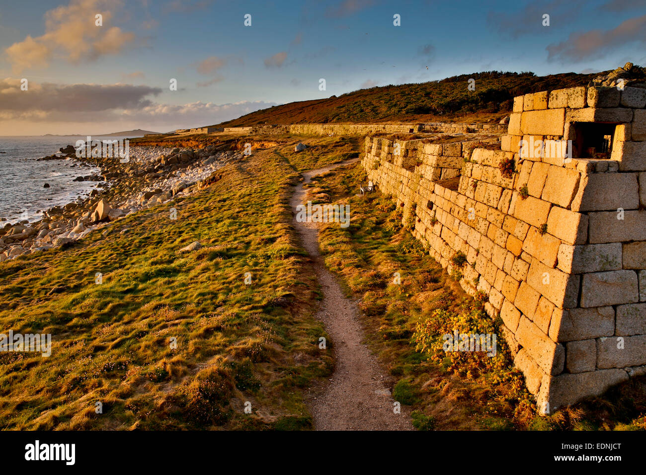 The Garrison St Mary's Isles of Scilly; UK Stock Photo - Alamy