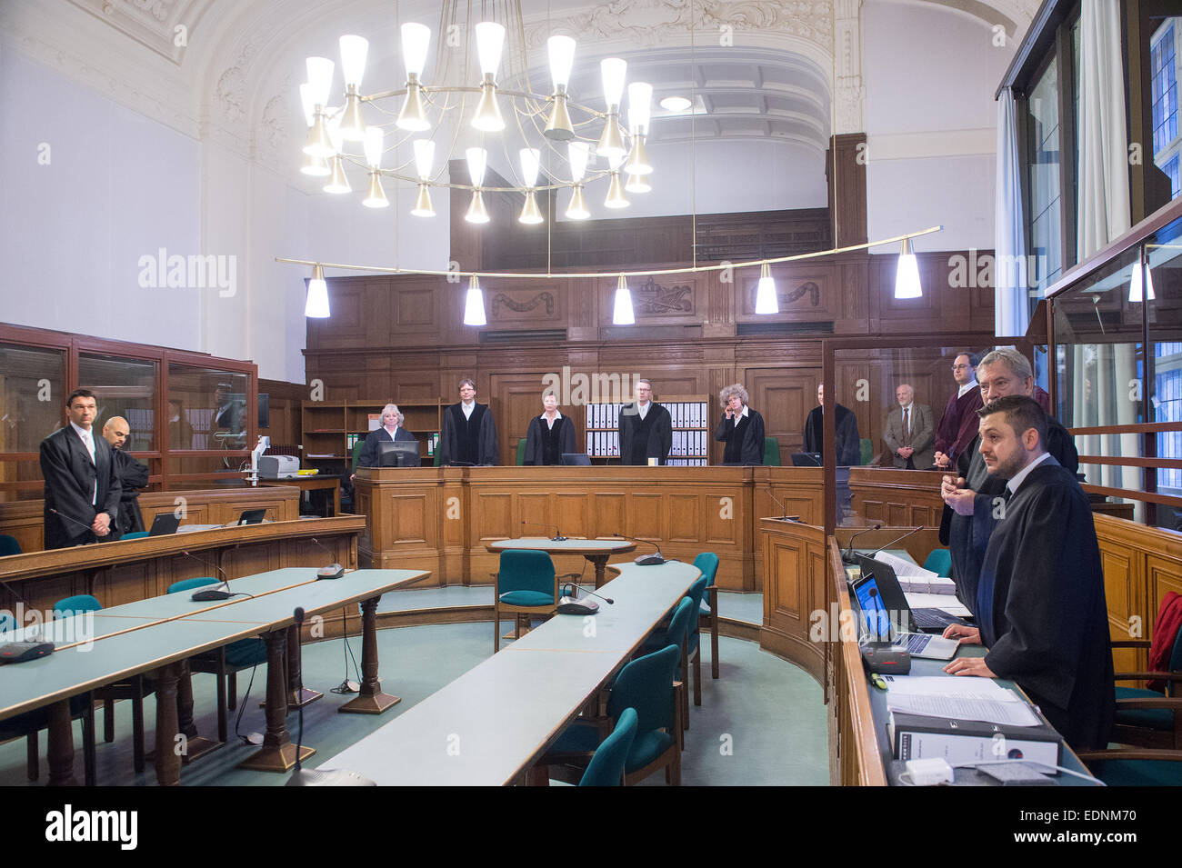 The court convenes in hall 700 in the superior Court of Justice in ...