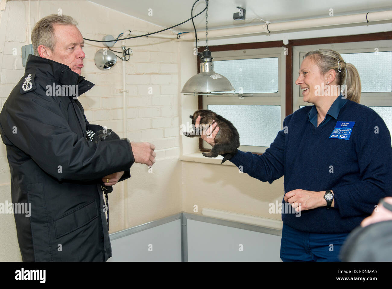 The Commissioner of the Metropolitan Police, Sir Bernard Hogan-Howe ...
