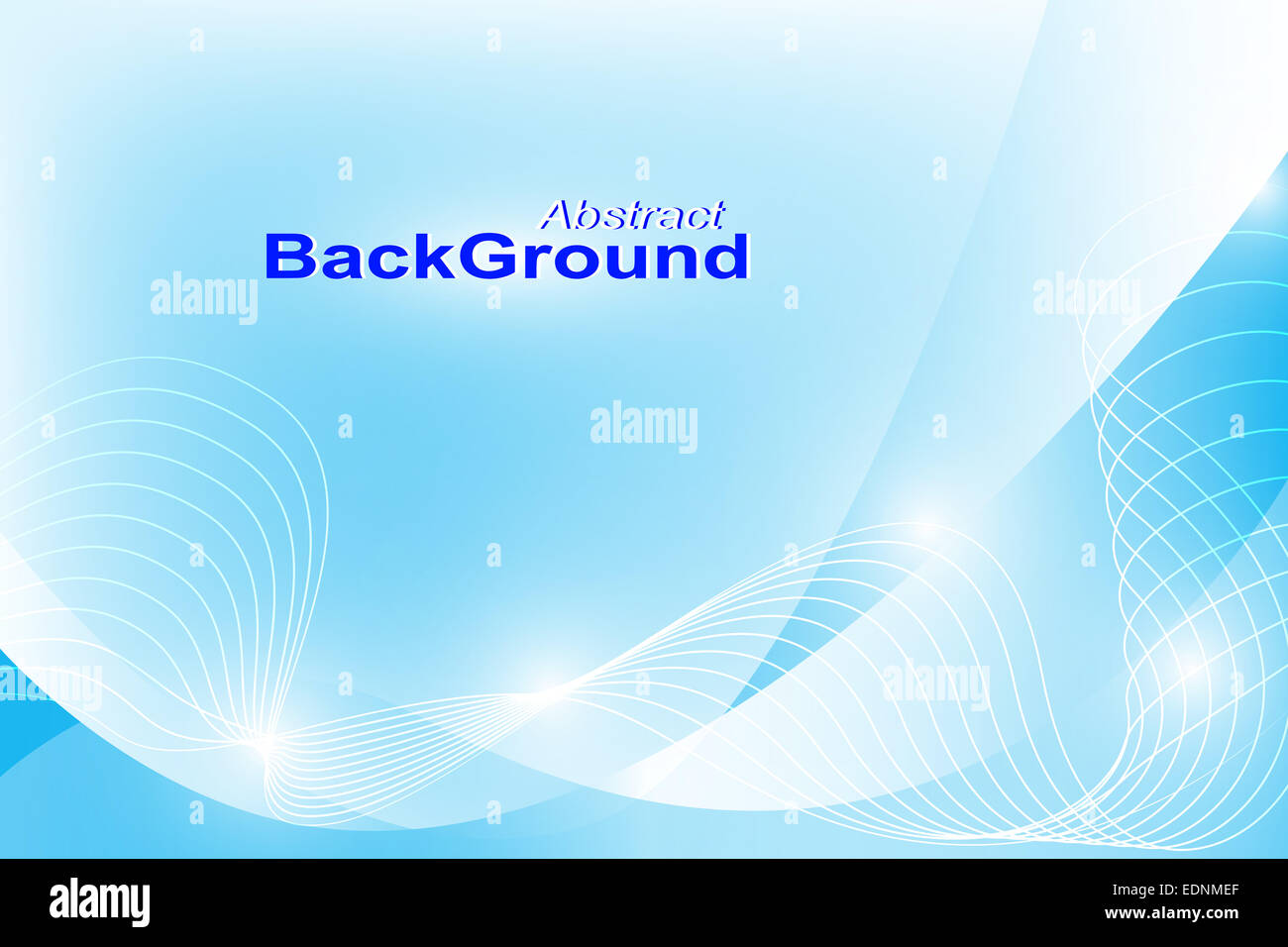 Blue abstract background (bend line and shine with light Stock Photo ...