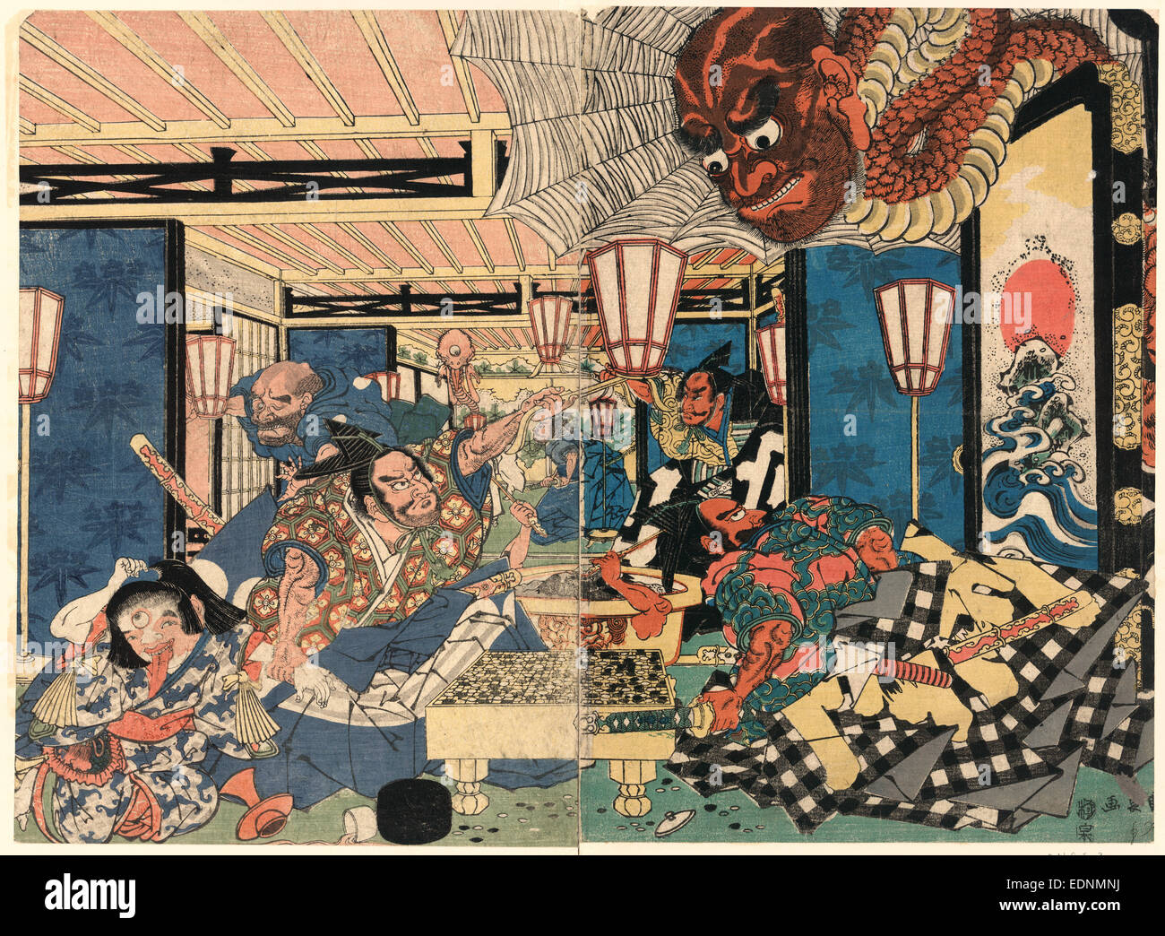 Tsuchigumo hi-res stock photography and images - Alamy