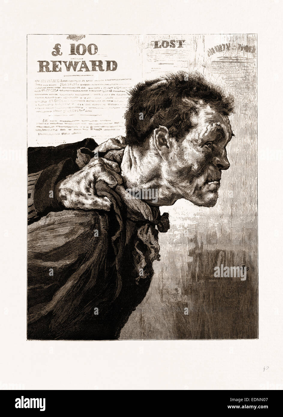 HEADS OF THE PEOPLE DRAWN FROM LIFE: THE BRITISH ROUGH, 1875 Stock ...