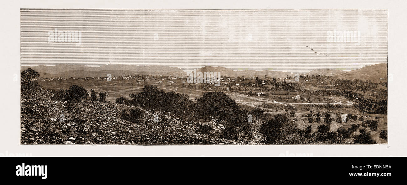 THE WAR IN THE TRANSVAAL, SOUTH AFRICA, 1881: PRETORIA, CHIEF TOWN OF ...