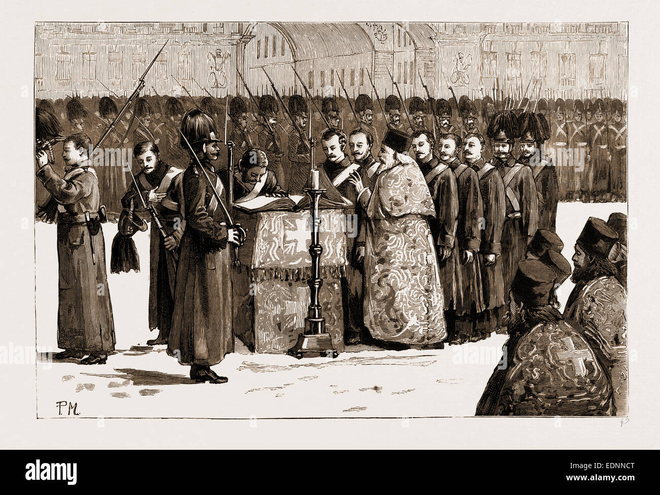 THE ASSASSINATION OF CZAR ALEXANDER II. OF RUSSIA, 1881: THE DAY AFTER ...