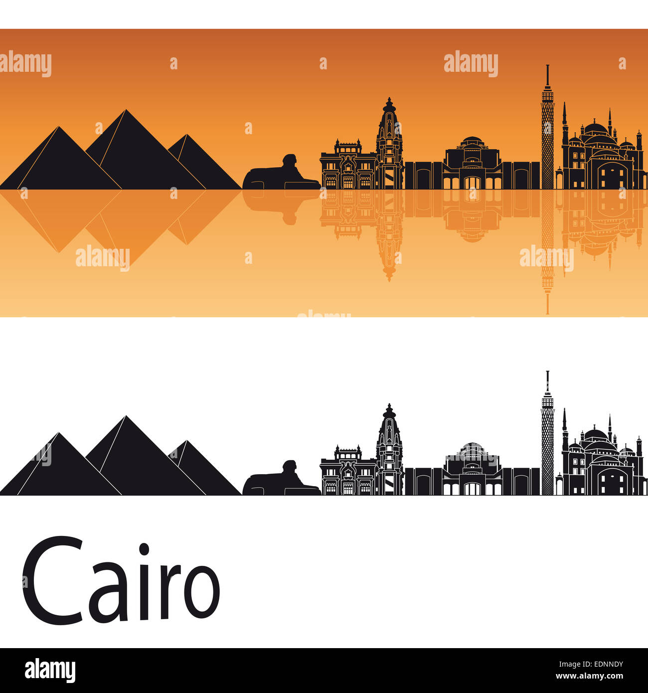 Cairo view of city Cut Out Stock Images & Pictures - Alamy