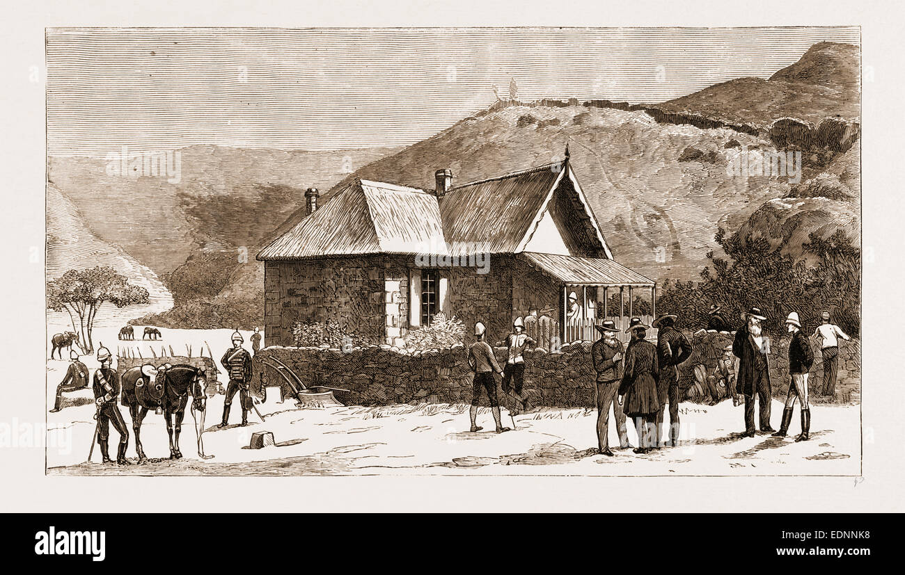 O'NEILL'S FARM DURING THE MEETING OF GENERAL SIR EVELYN WOOD AND THE ...