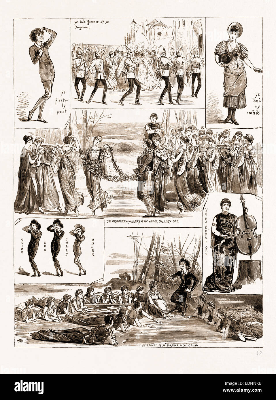 MESSRS. GILBERT AND SULLIVAN'S NEW COMIC OPERA "PATIENCE," AT THE OPERA ...