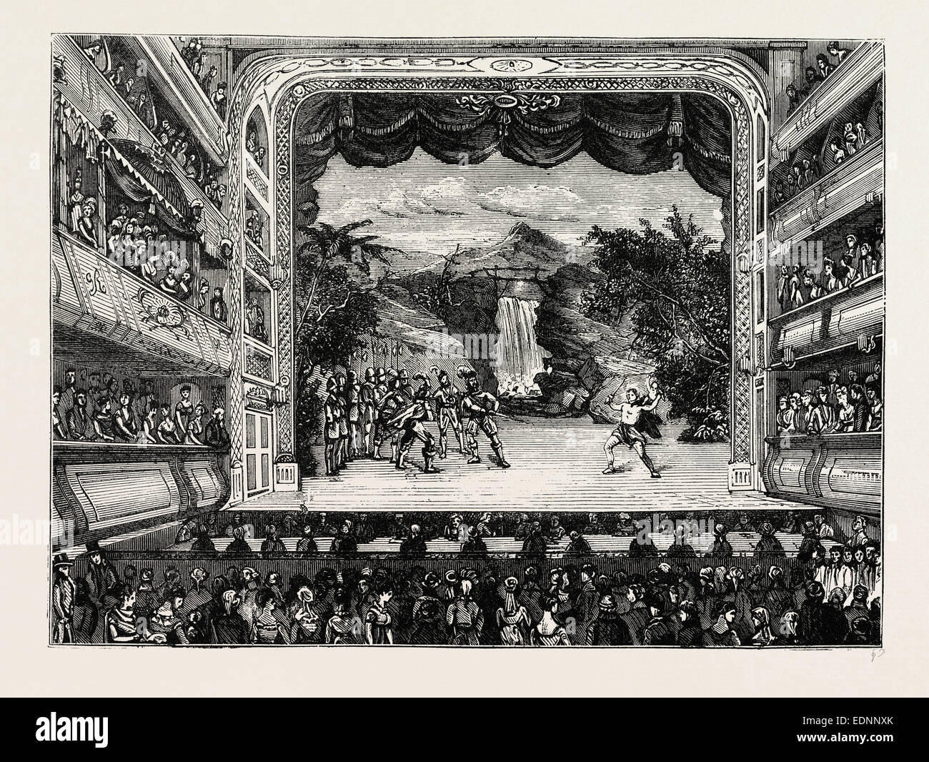 Covent garden theatre 19th hi-res stock photography and images - Alamy