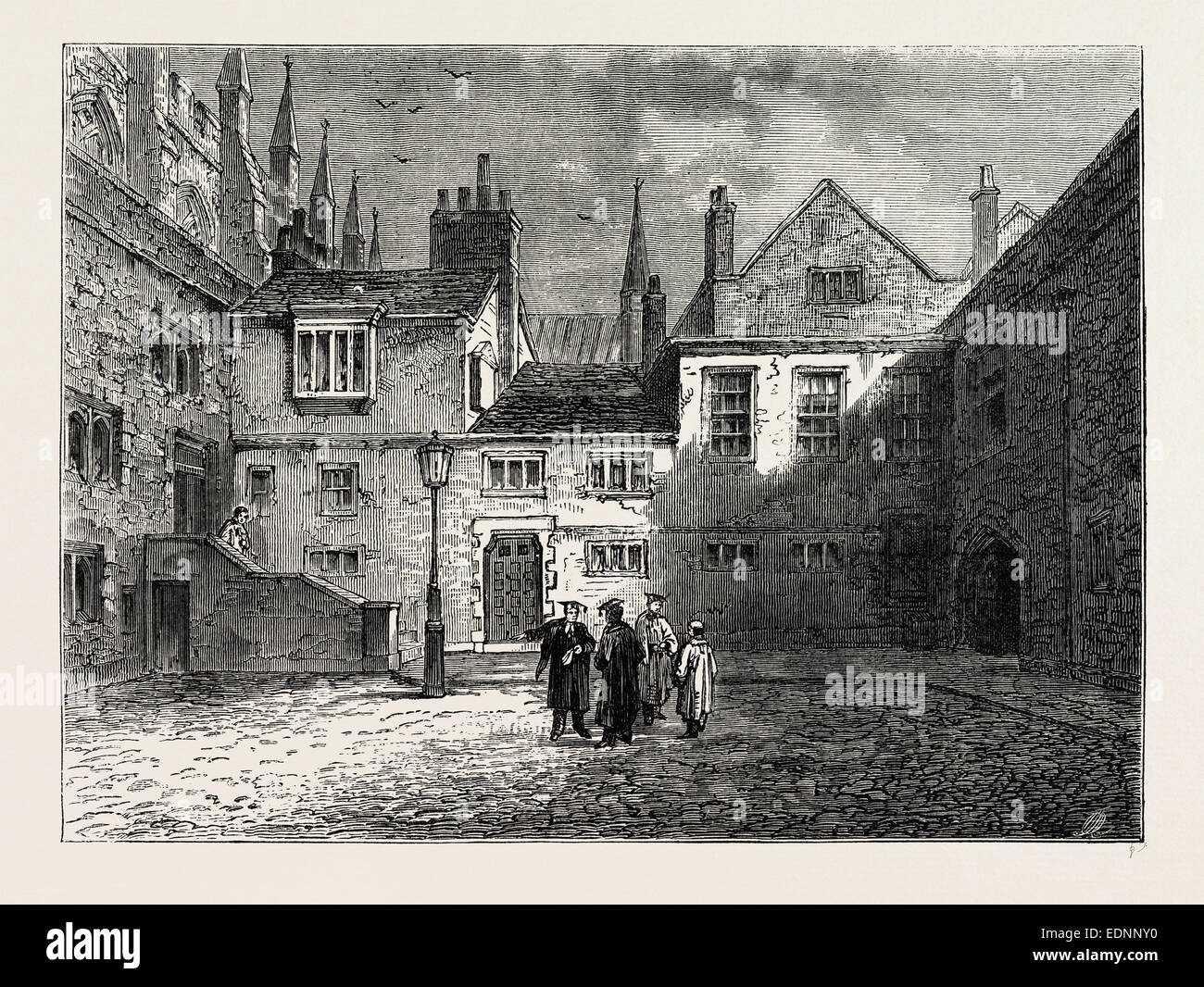 The Deanery, Ashburnham House, London, UK, 19th century Stock Photo - Alamy
