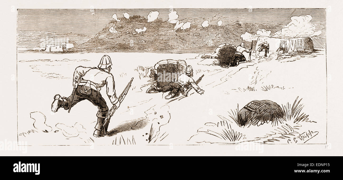 THE REVOLT IN THE TRANSVAAL, SOUTH AFRICA, 1881: REINFORCING REDOUBTS ...