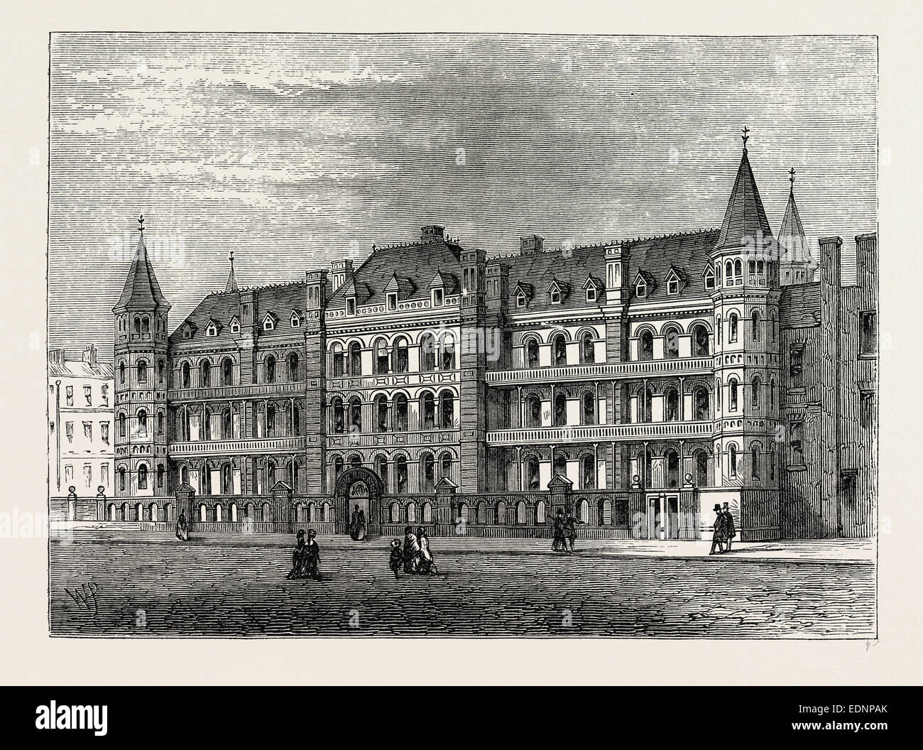 HOSPITAL FOR SICK CHILDREN, GREAT ORMOND STREET. London, UK, 19th ...