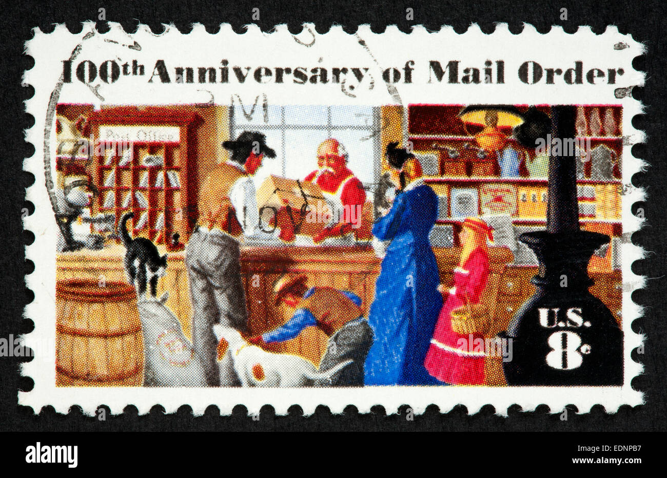 US postage stamp Stock Photo - Alamy