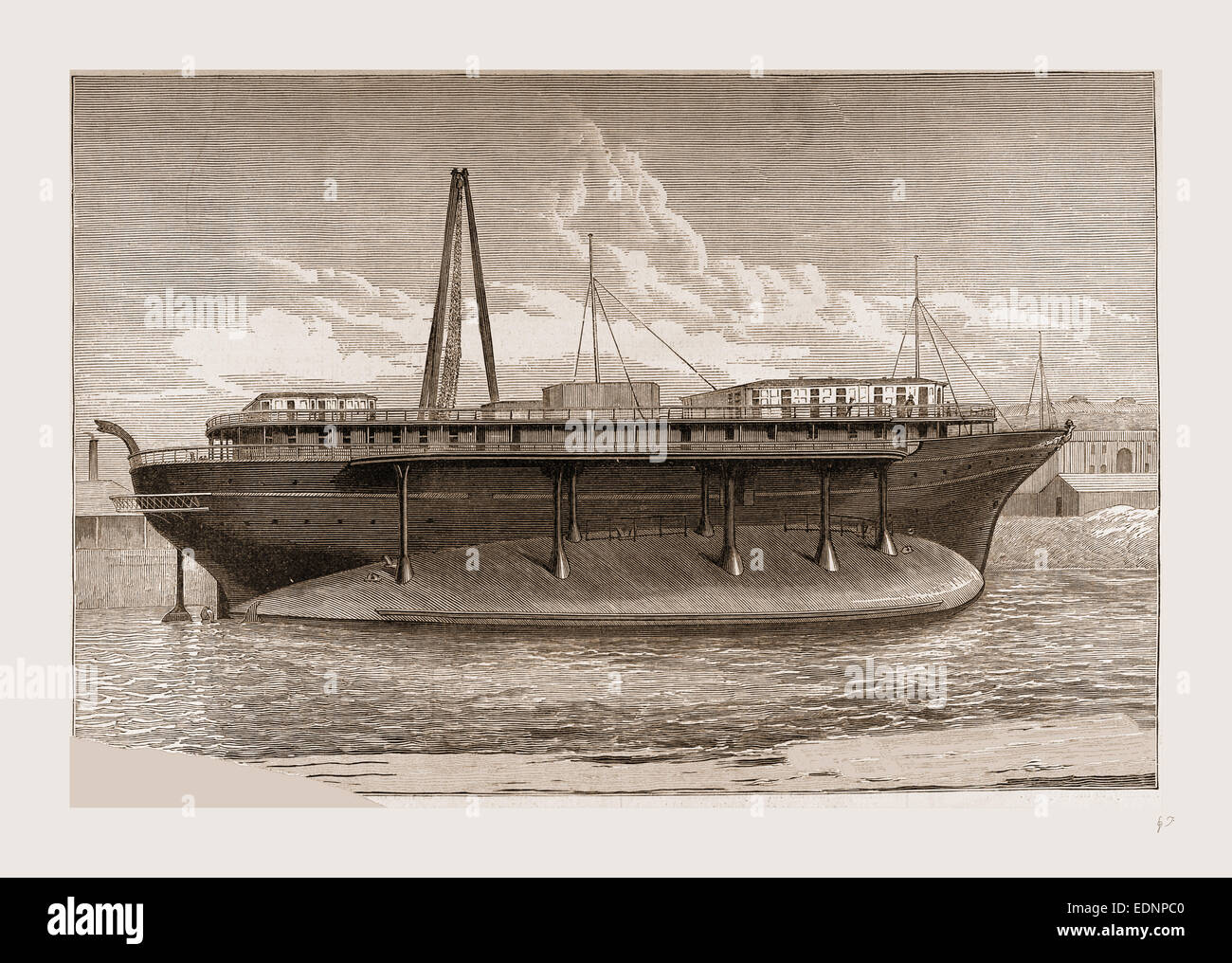 THE RUSSIAN IMPERIAL STEAM-YACHT " LIVADIA.", 1880, 19th century ...