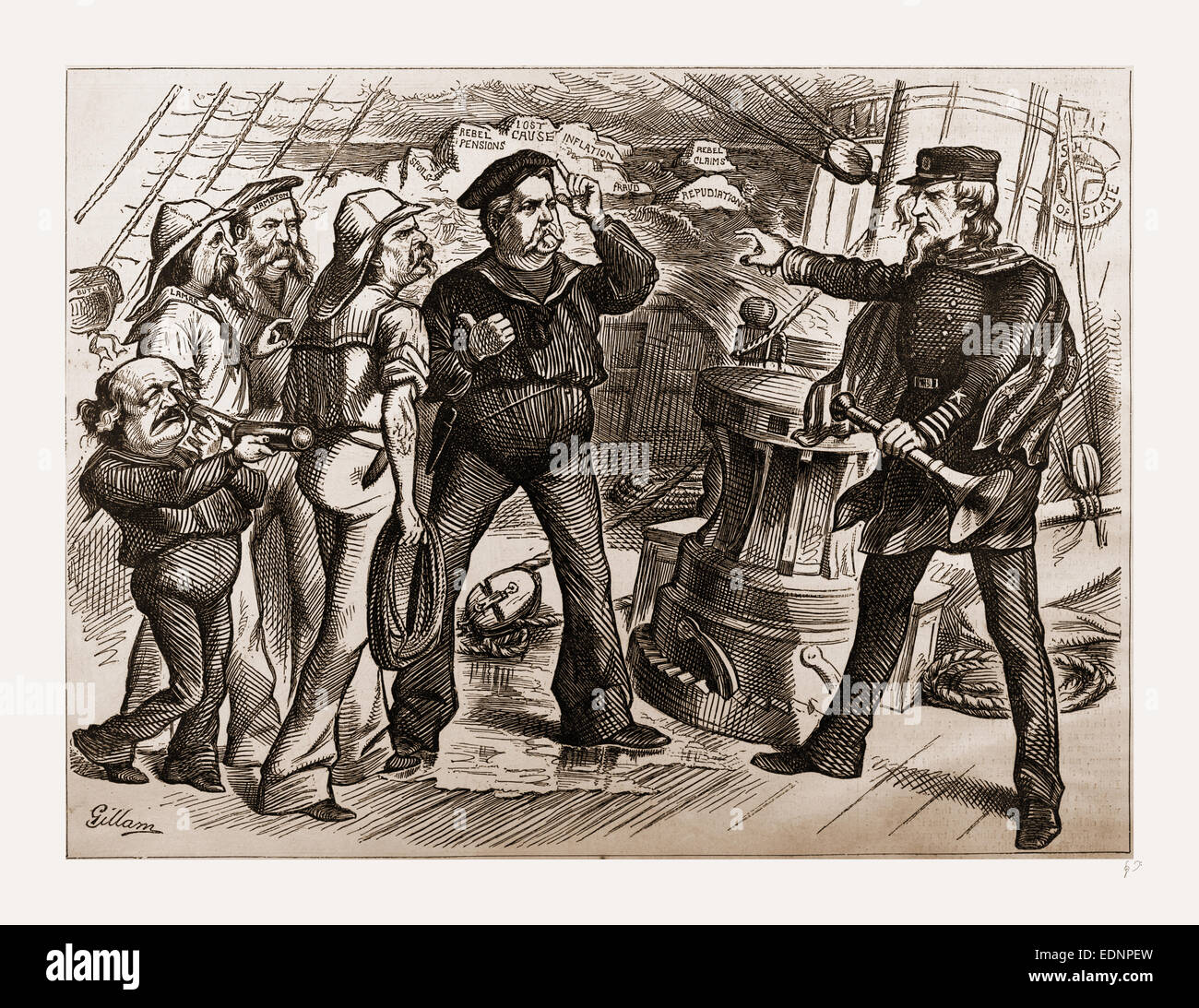 NOT A FIT PARTY TO TRITST.—U. S. GRANT, AUGUST 28, 1880, 19th century ...