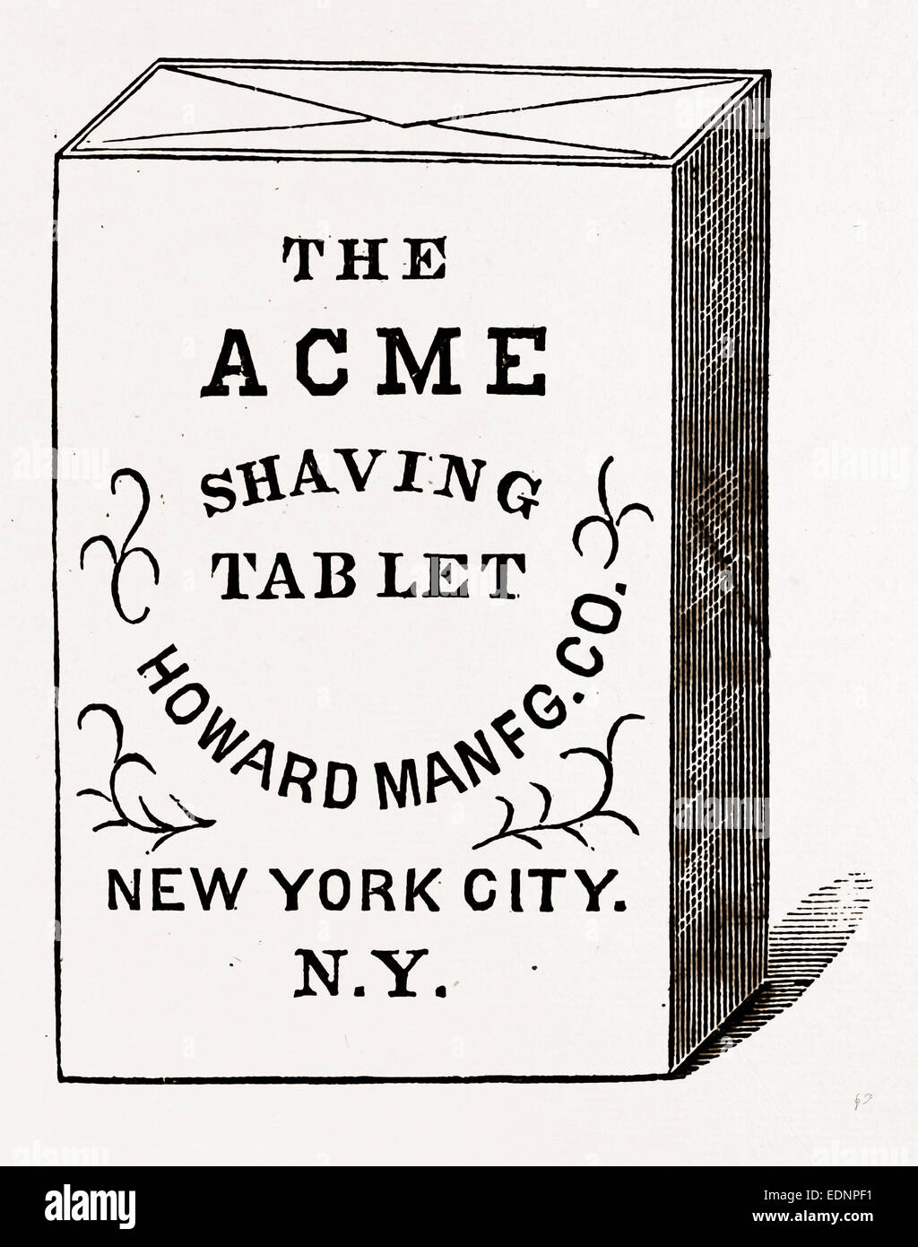 The Acme Shaving Tablet, made of perfectly pure materials, and ...